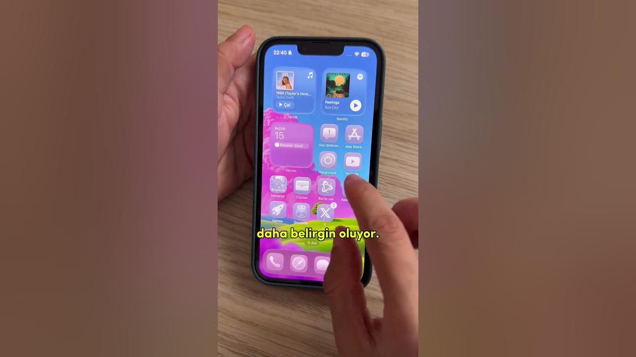 Ios 26 Da Saydamlık Nasıl Kapatılır Youtube