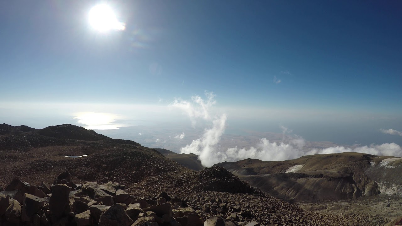 At the Summit of Mount Sipan (Armenian Historical Province of Turuberan ...
