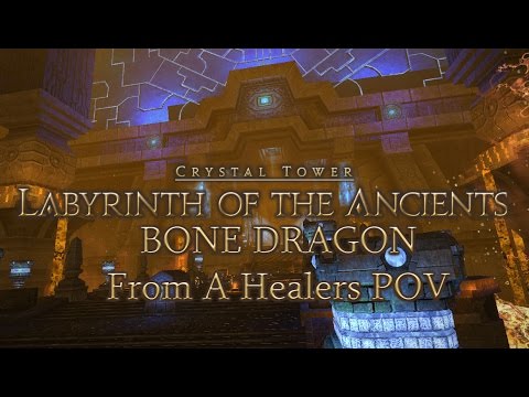 FFXIV: Labyrinth of the Ancients - Bone Dragon - YouTube