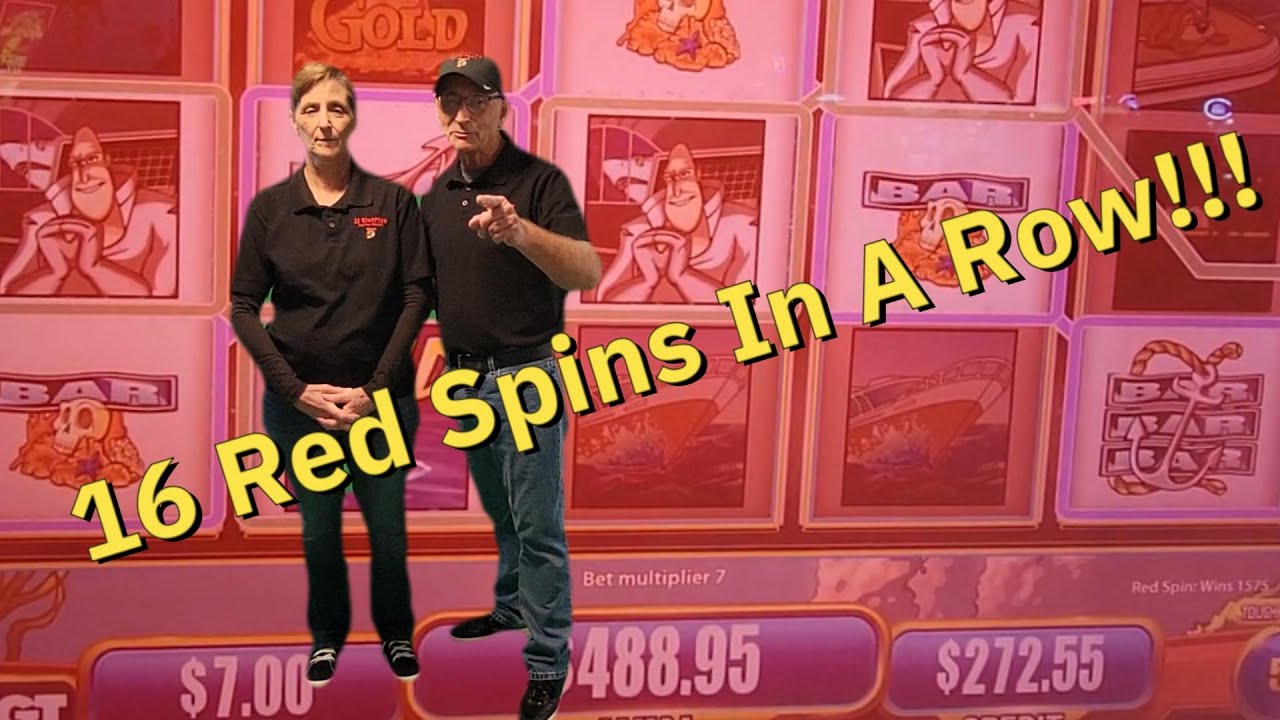 16 Free Red Spins In A Row * Justice For Jenny * #casino #fun - YouTube