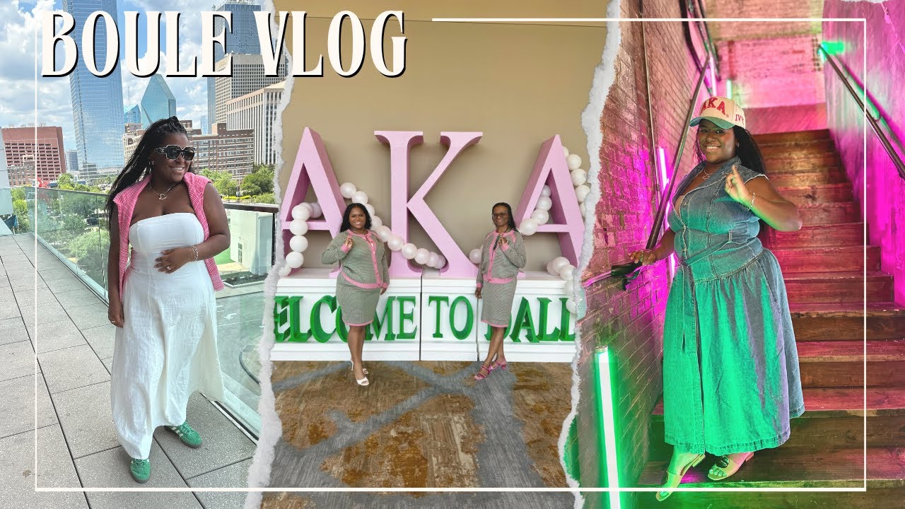 AKA BOULE VLOG 2024, Seeing Kamala Harris, Travel + More | IVY D. HUNT ...