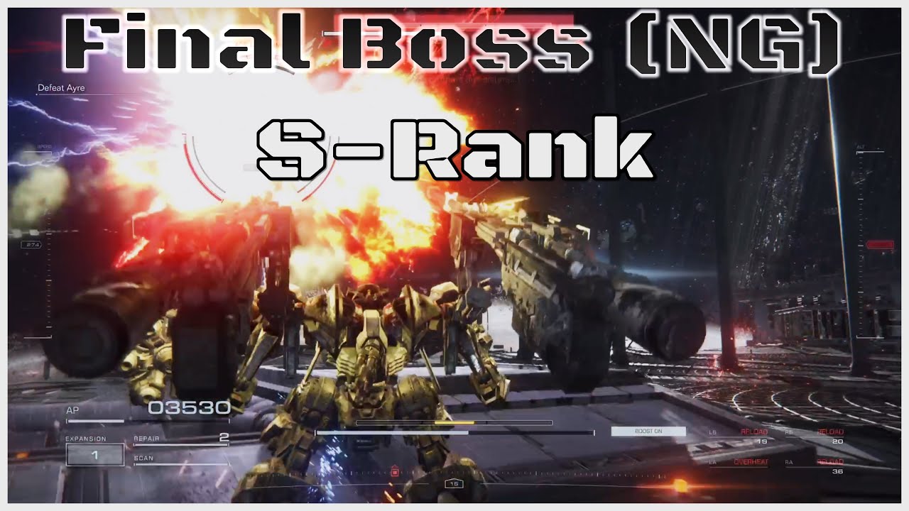 Armored Core VI S-Rank Final Boss (IB-07: SOL 644) - YouTube