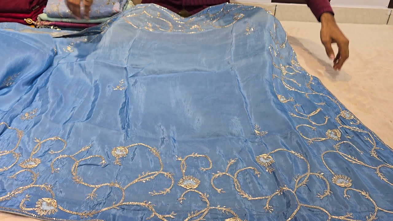 Kolkata Handwork Designer saree | New Saree | Pure HO Silk Saree | # ...
