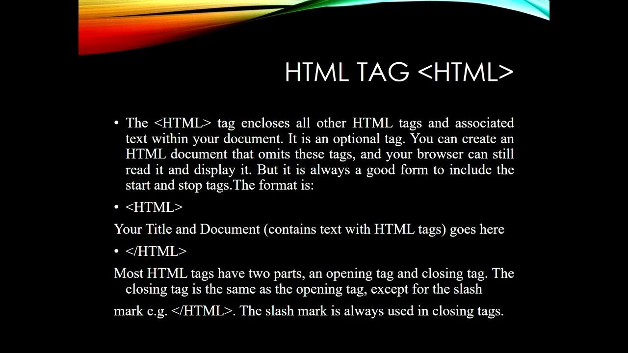 18CS63 - INTRODUCTION TO HTML AND STRUCTURE OF HTML - YouTube