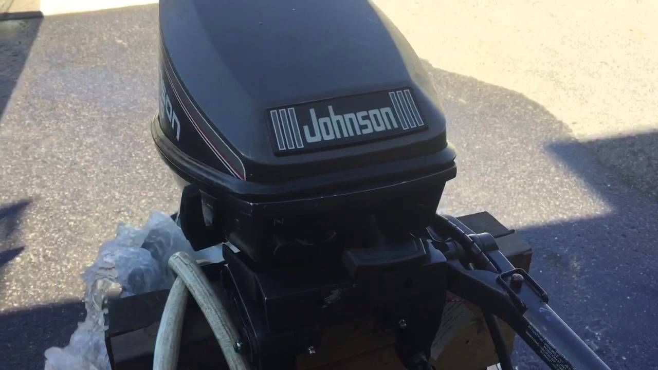 1989 Johnson GT10 - YouTube