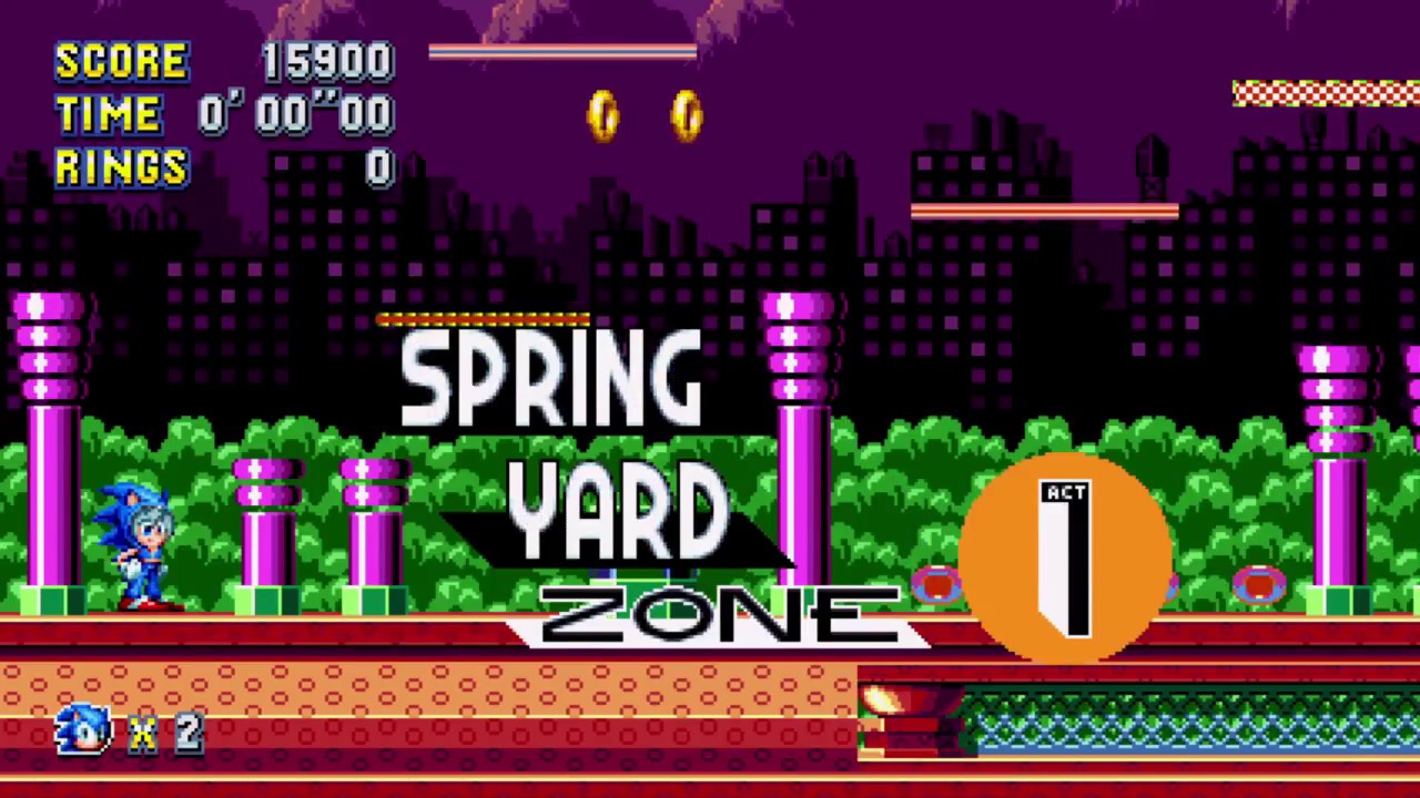 Mania Mod Showcase - Starlight & Spring Yard Zone - YouTube