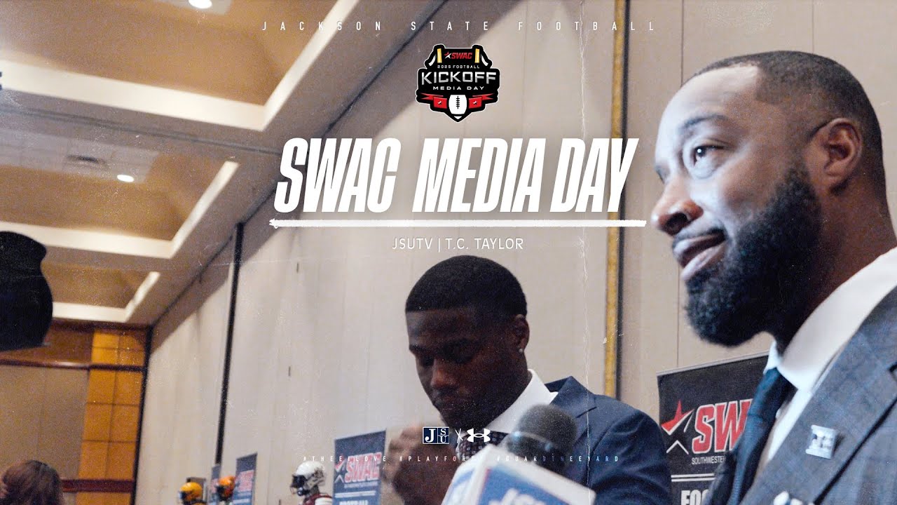 T.C. Taylor Interview with @JSUTV | 2025 SWAC Media Day - YouTube