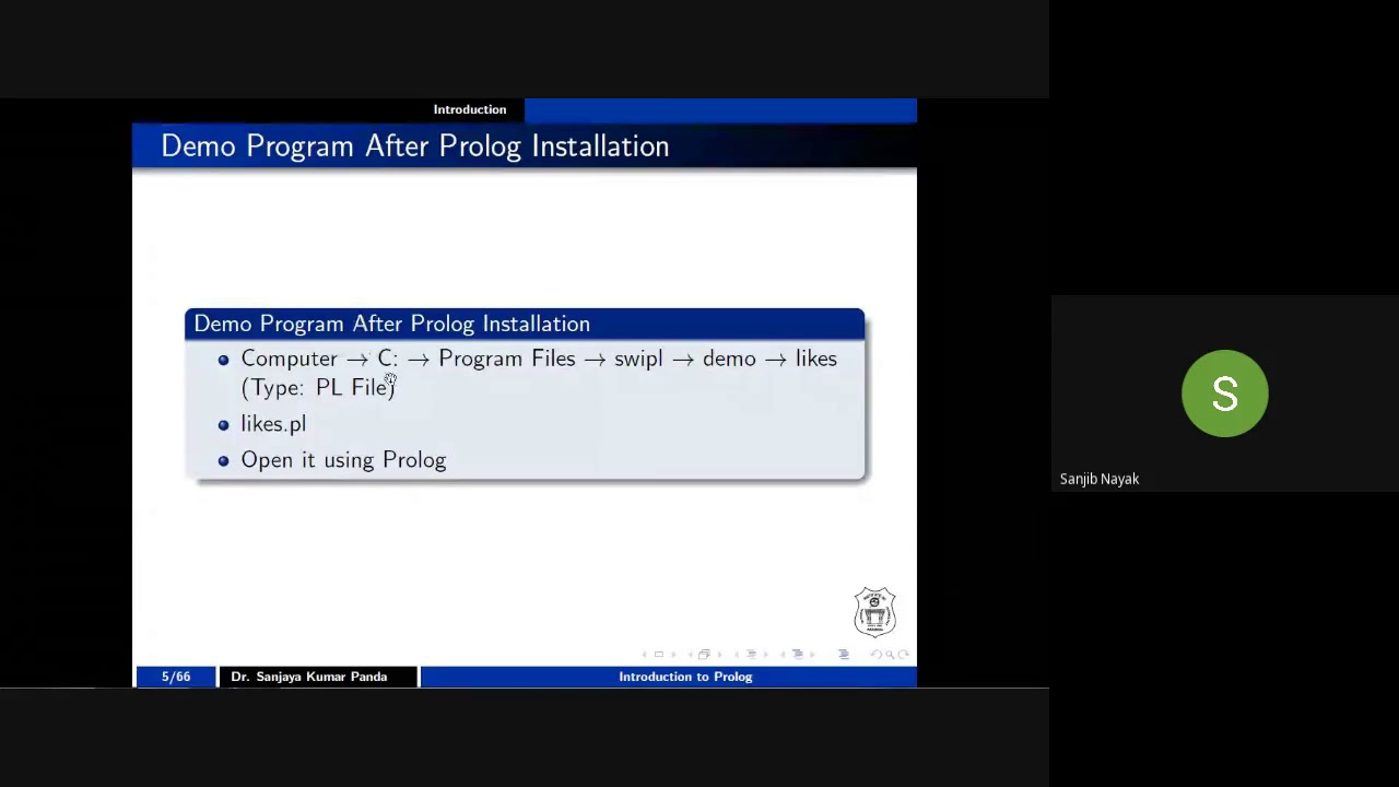 Installation Of Swi Prolog And Basic Programming Youtube