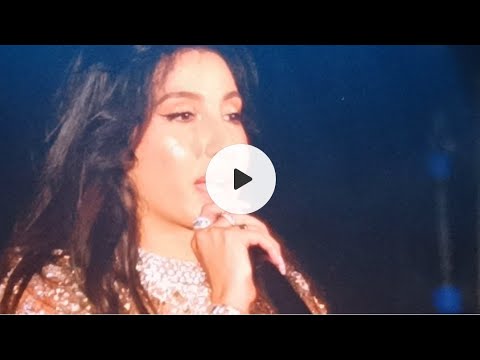 Nora Fethi Live performance at Al Bidda Park Qatar , Fifa Fan festival ...