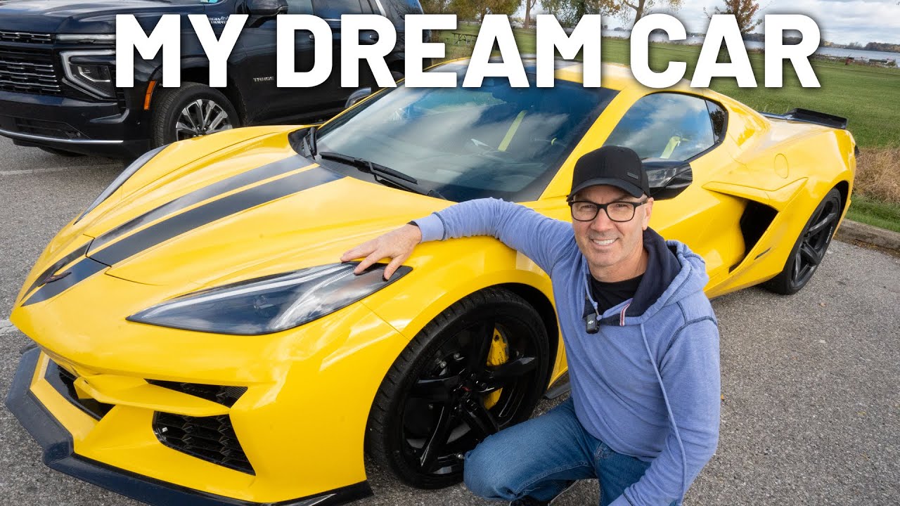 Driving My Dream Car the 2026 Corvette E-Ray plus MORE!!!! - YouTube