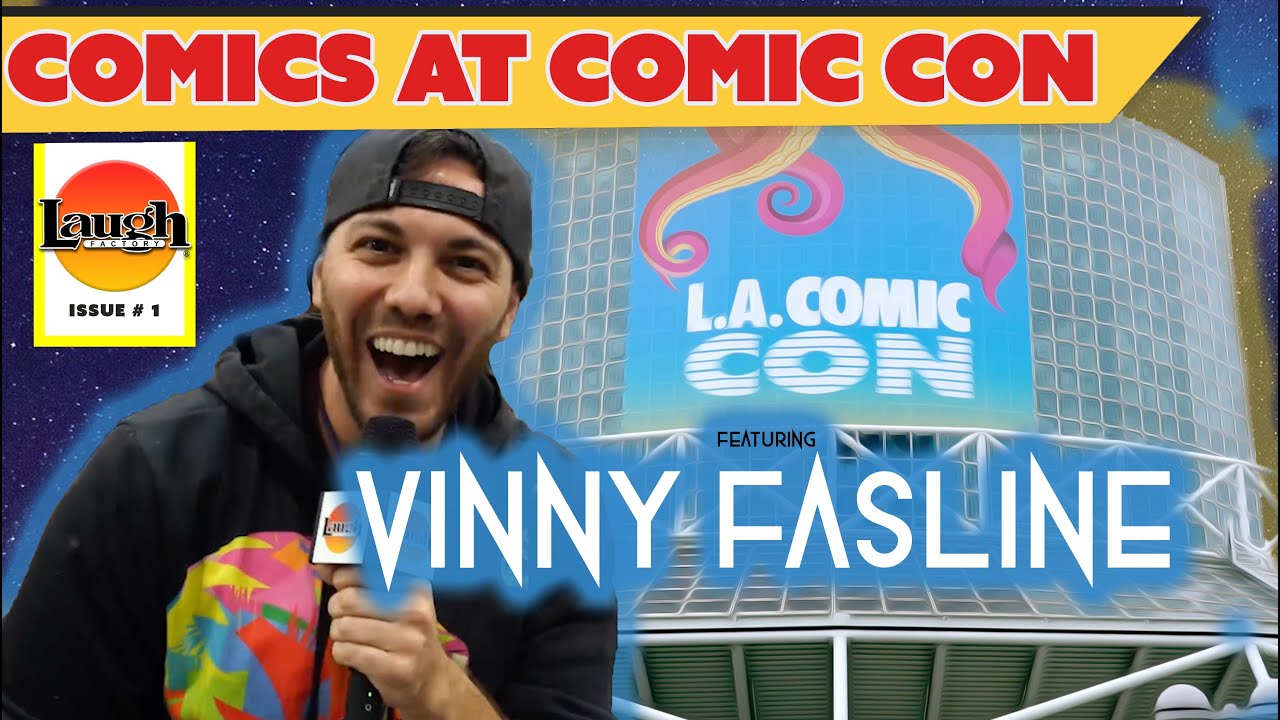 Comics at Comic Con 2 | Vinny Fasline - Iron Man on the Street | Laugh ...