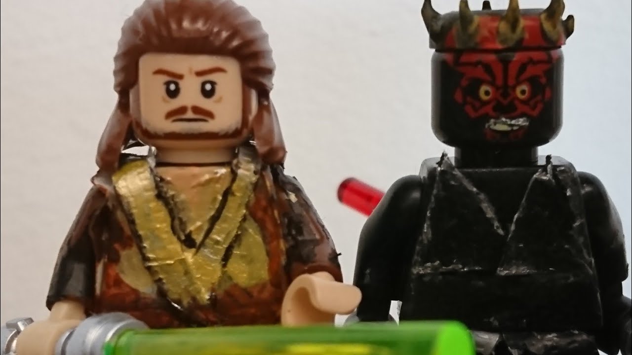 Lego custom: Star Wars: The Phantom Menace minifigures - YouTube