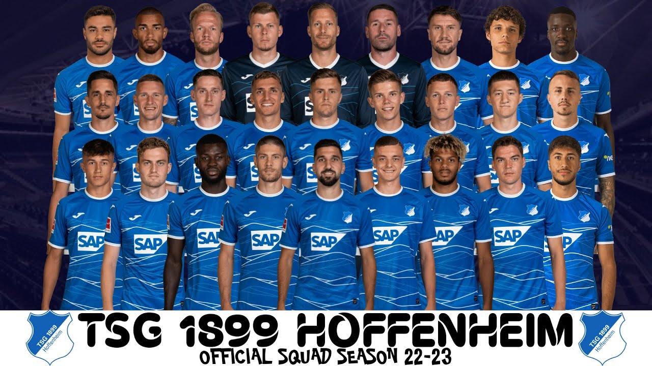 SG 1899 HOFFENHEIM SQUAD SEASON 2022-2023 + NEWPLAYER | Bundesliga ...
