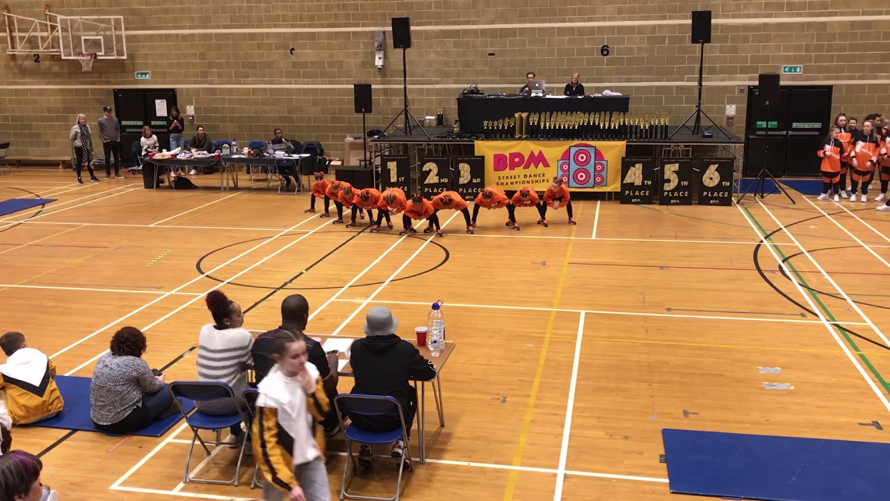 CDC STREET DANCE - ELECTRIC ORANGE TROOPERS 1st/3 teams u10 Beg BPM ...