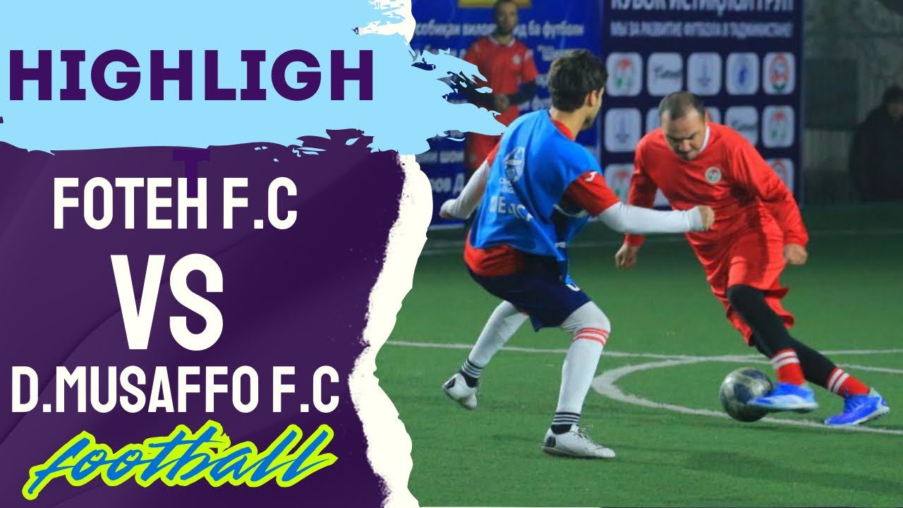 ФОТЕХ ПРОТИВ КОМАНДЫ Д.МУСАФФО FC FOTEH VS FC D.MUSTAFFO - YouTube