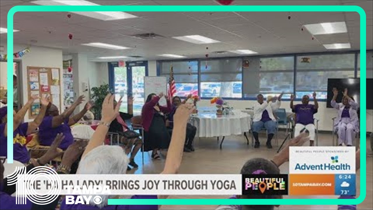 Local woman starts 'laughter yoga' classes to bring community together ...