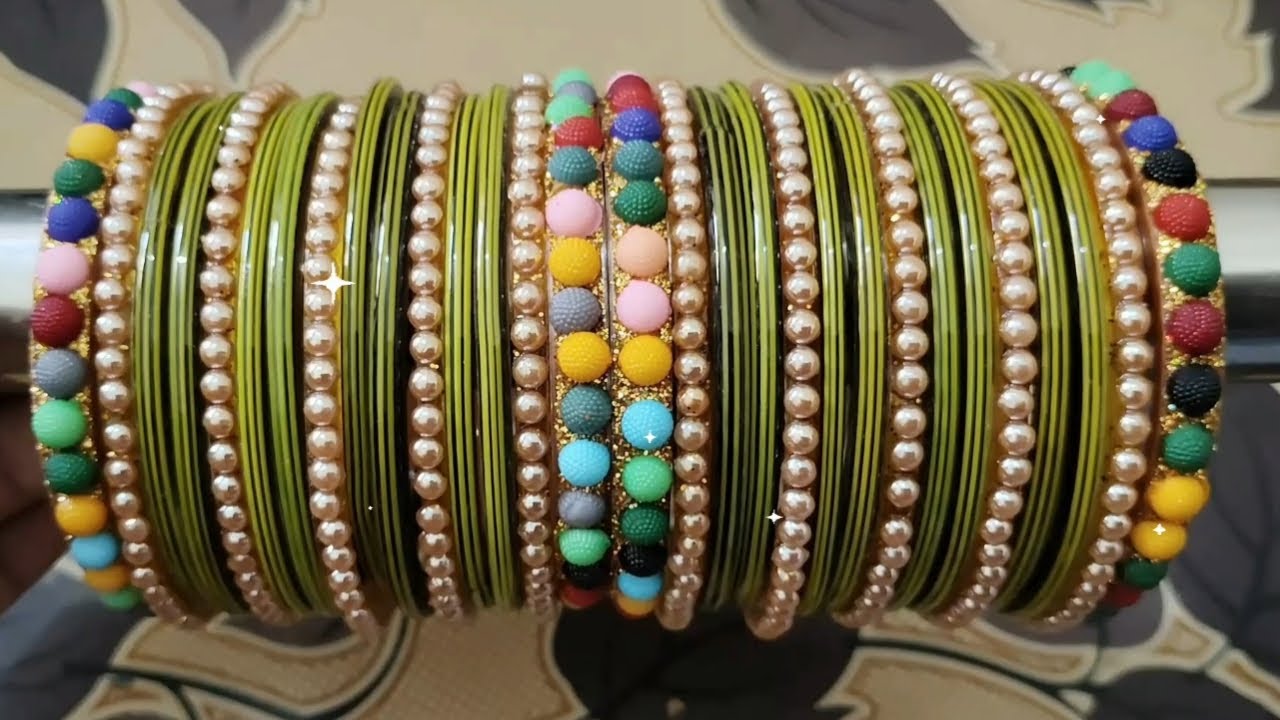 Very Simple Daily Wear Kangan Designs - YouTube
