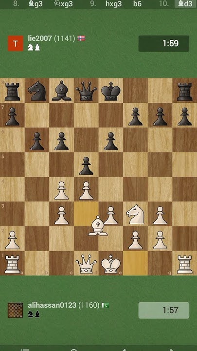 Chess game. - YouTube