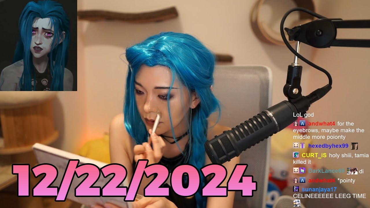 FIRST EVER COSPLAY ATTEMPT! AS JINX :D - YouTube