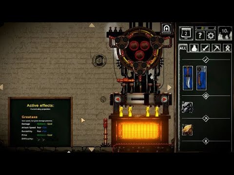 Blacksmith: Ignite the Forge - Computer game first look - YouTube
