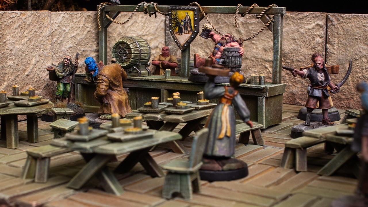 How I made Miniature Furniture for my Dungeons and Dragons Tavern ...