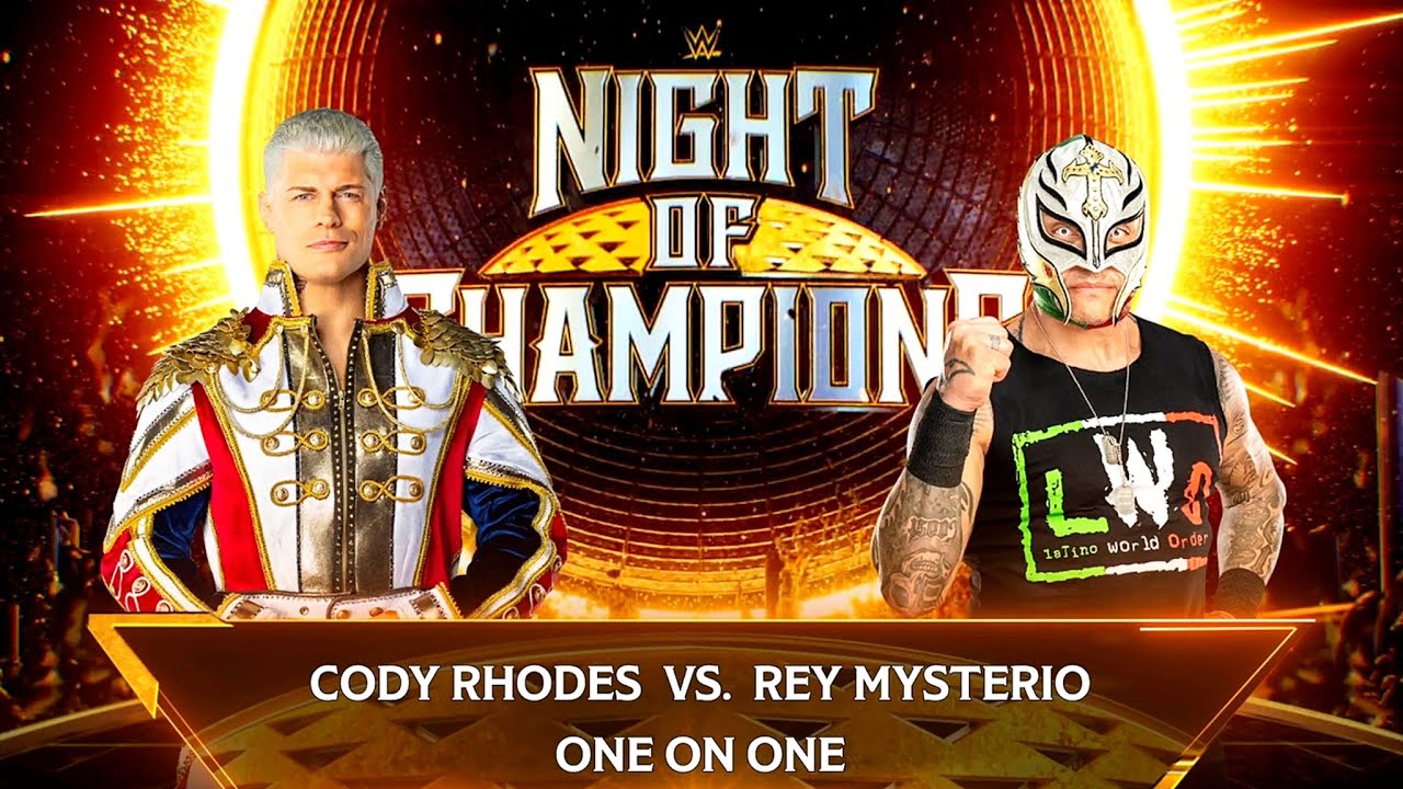 WWE2K24- Cody Rhodes vs Rey Mysterio ( Dream Match) PS5 Gameplay - YouTube