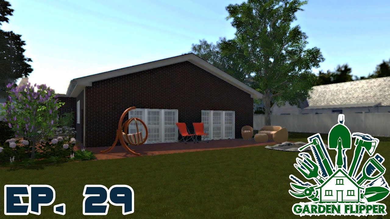 HOUSE FLIPPER (Garden Flipper DLC) S2EP29 | Trees Need Cutting Down ...