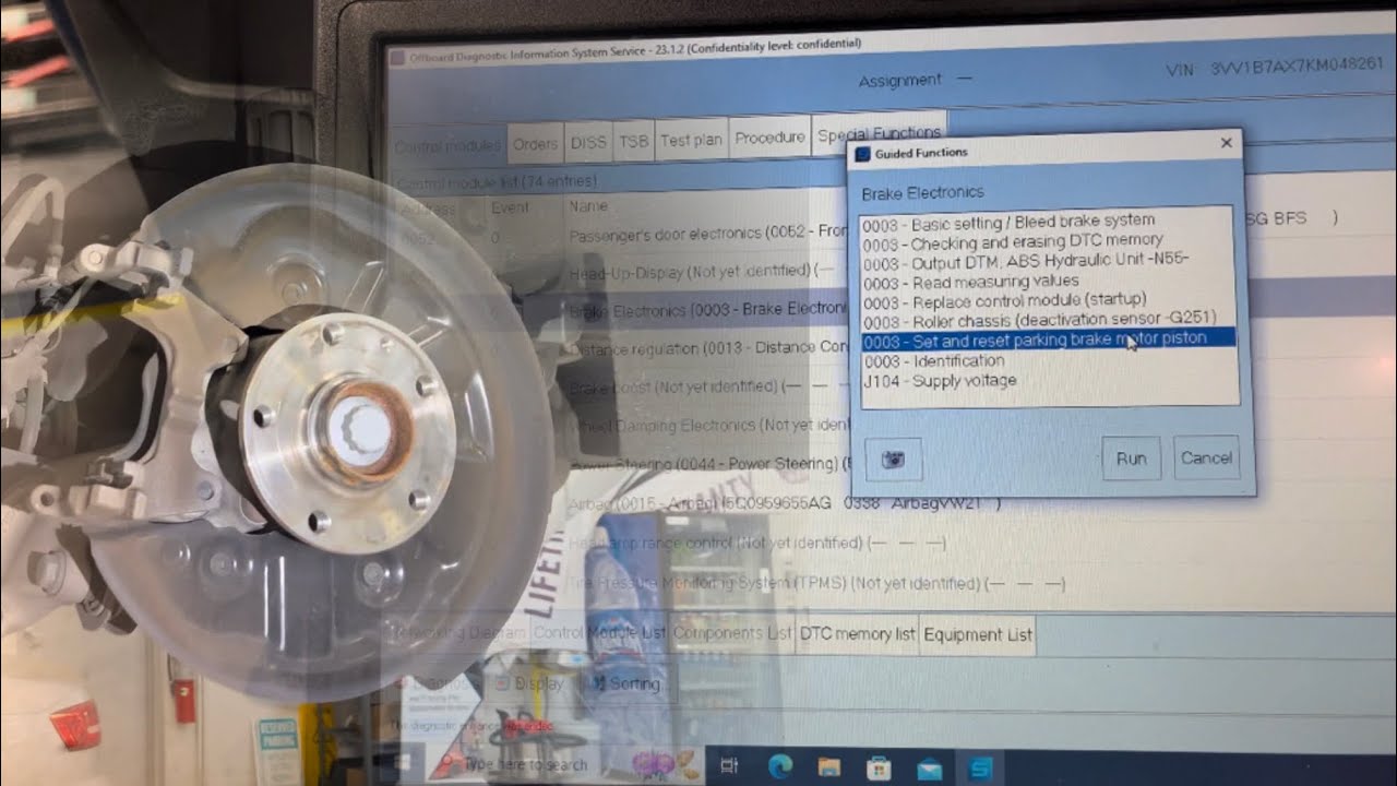 2017 Volkswagen Tiguan 2.0T Rear Brake Pads & Rotors DIY | HOW-To use ...