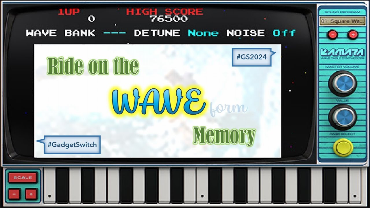 【オリジナル曲】 Ride on the WAVE memory 【GADGET SONIC 2024】 - YouTube