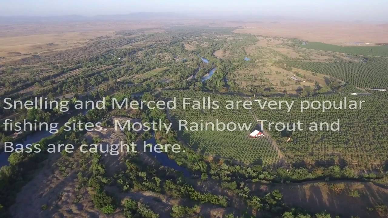 Drone over Snelling CA - YouTube