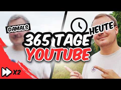 Ich habe 365 Tage YouTube Content gemacht... Das sind meine Erfahrungen