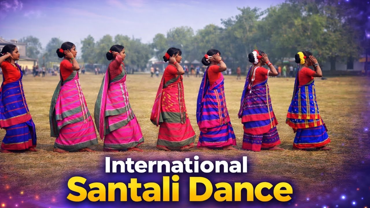 International Santali Dance Performance |I A Global Tribal Tradition II ...