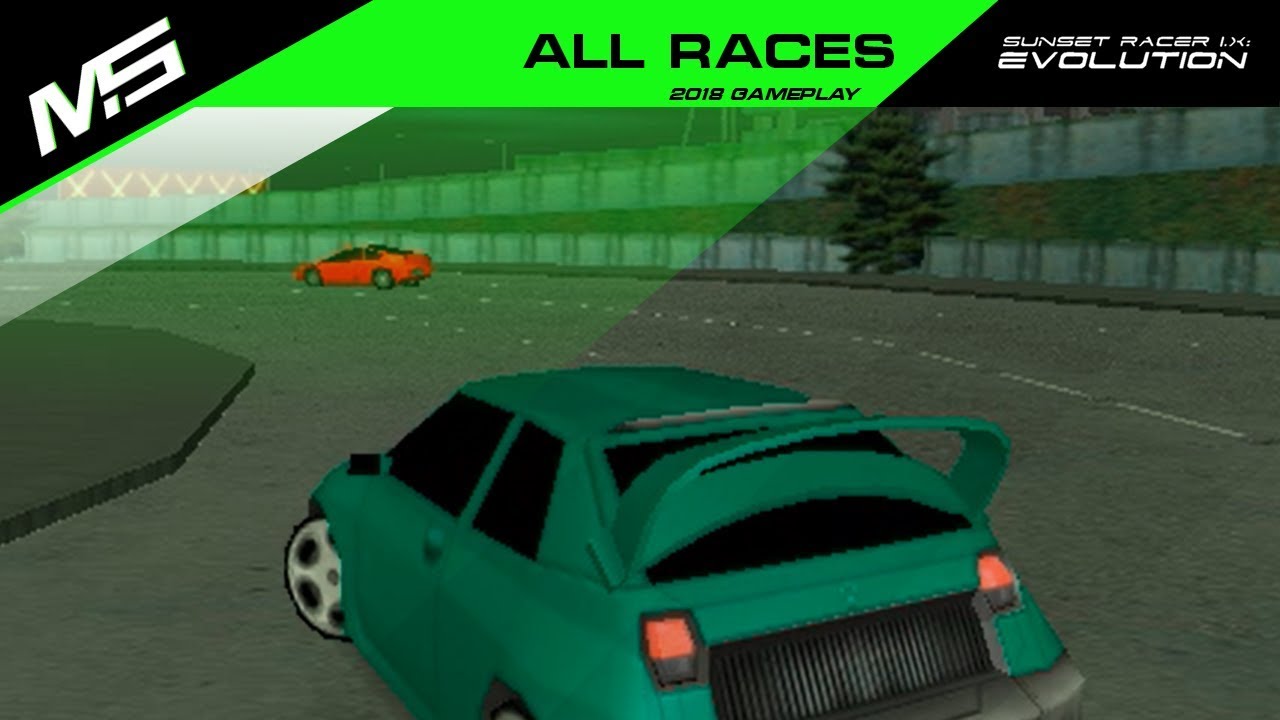 Sunset Racer 1.X Evolution - All races (2018 gameplay) - YouTube