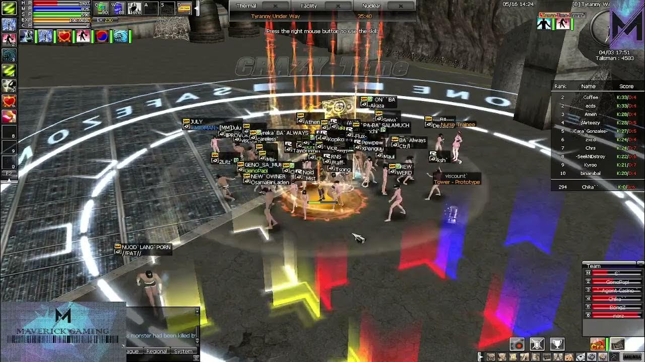 Vibe RAN Online Ep7 GVG Server - YouTube