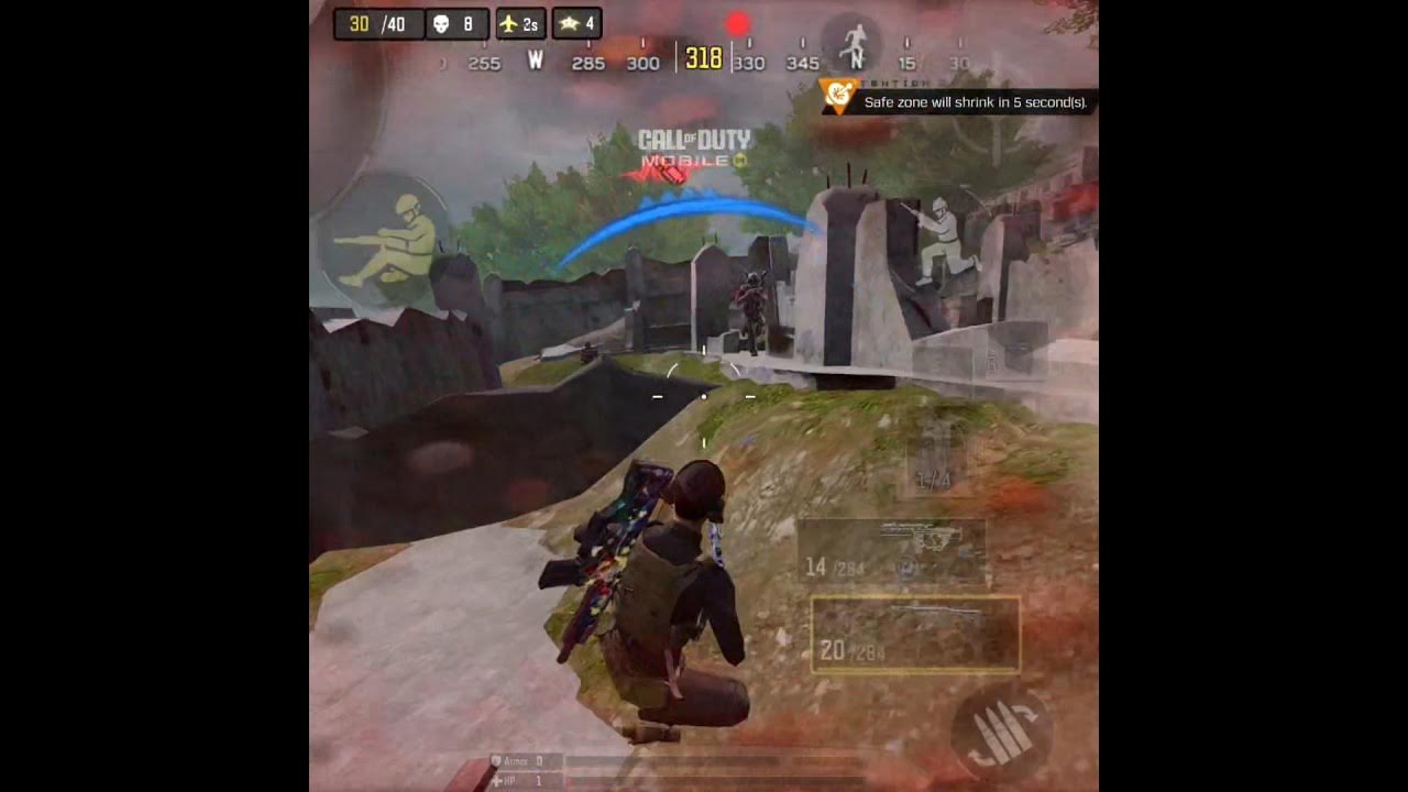 1V2 lucky or skill💪#codm #codmobile #callofdutymobile #codmobilesolovssquad - YouTube