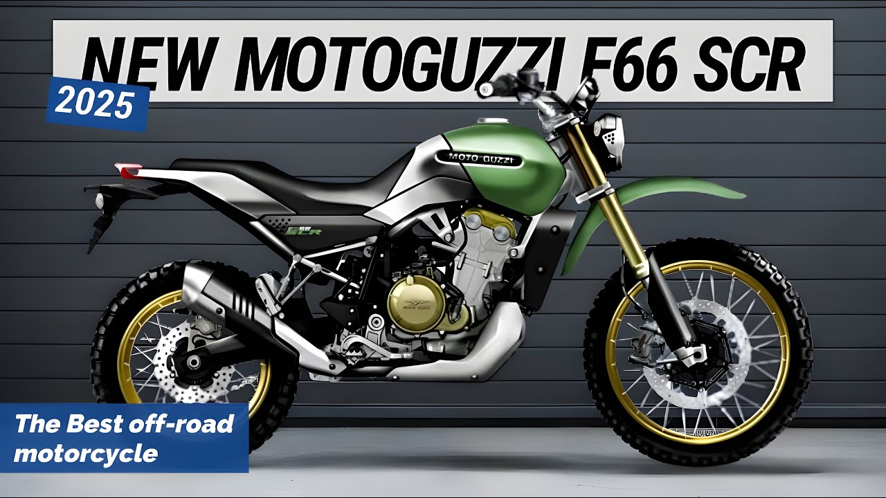 2025 Moto Guzzi F66 SCR REVEALED | Bridging Off Road Thrills with ...