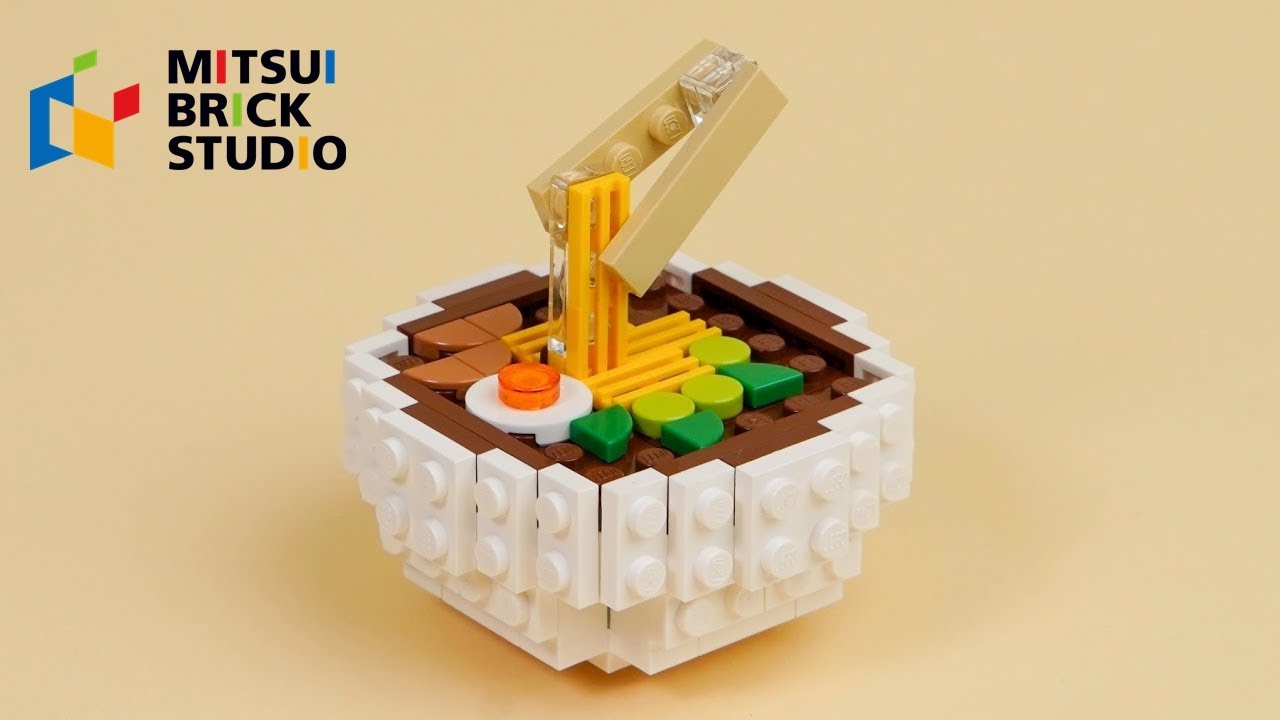 How to Build a Ramen Noodle with LEGO Bricks - YouTube