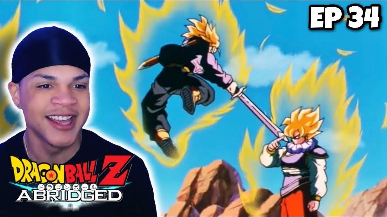 NON DRAGON BALL FAN REACTS TO DBZ ABRIDGED EPISODE 34!! - YouTube