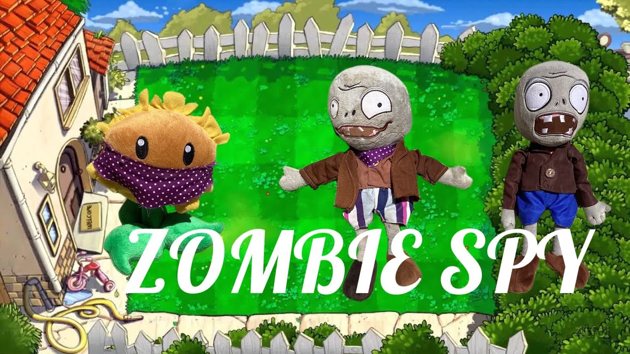 Plants Vs Zombies Plush | Season 1 | Episode 1 | Zombie Spy - YouTube