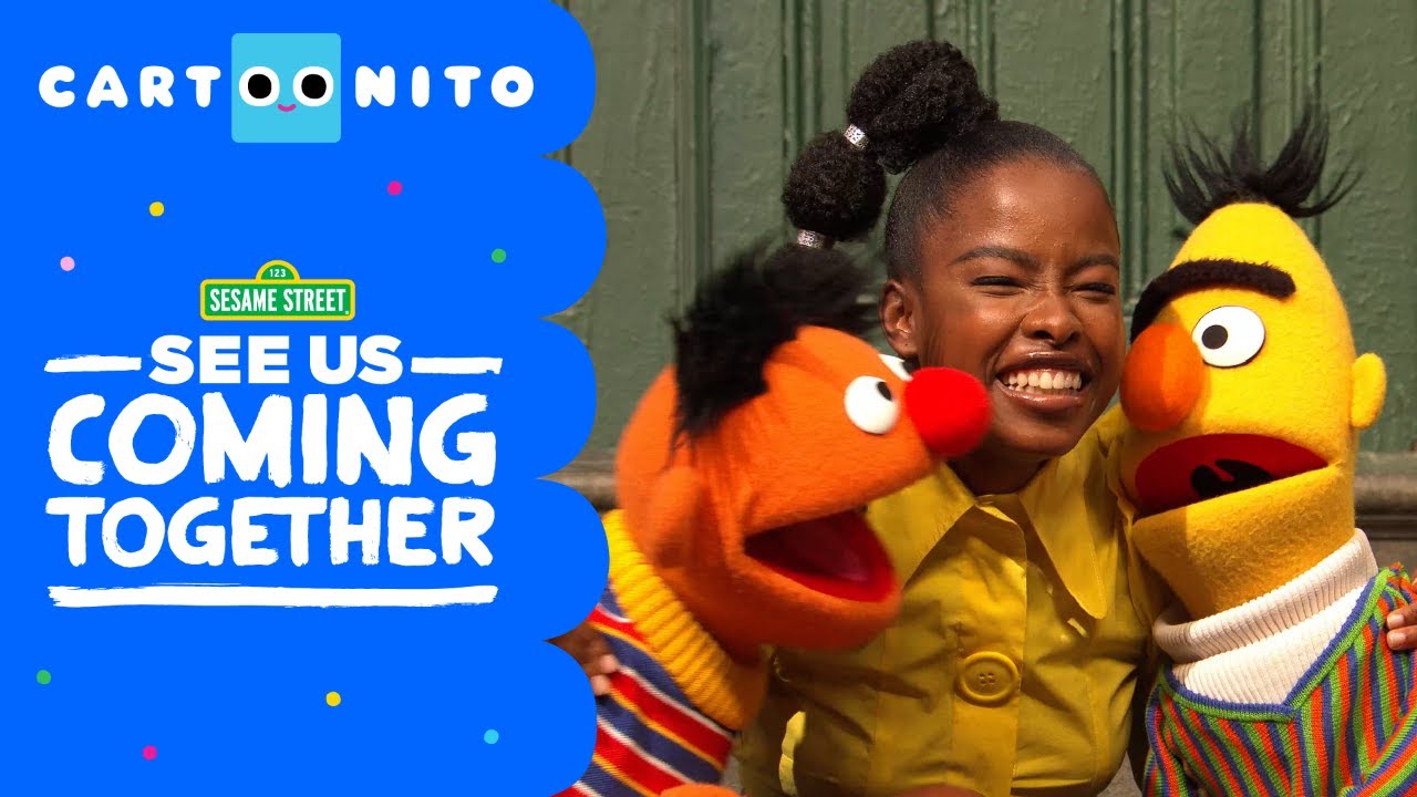 Word of the Day | Sesame Street - See Us Coming Together | Cartoonito ...