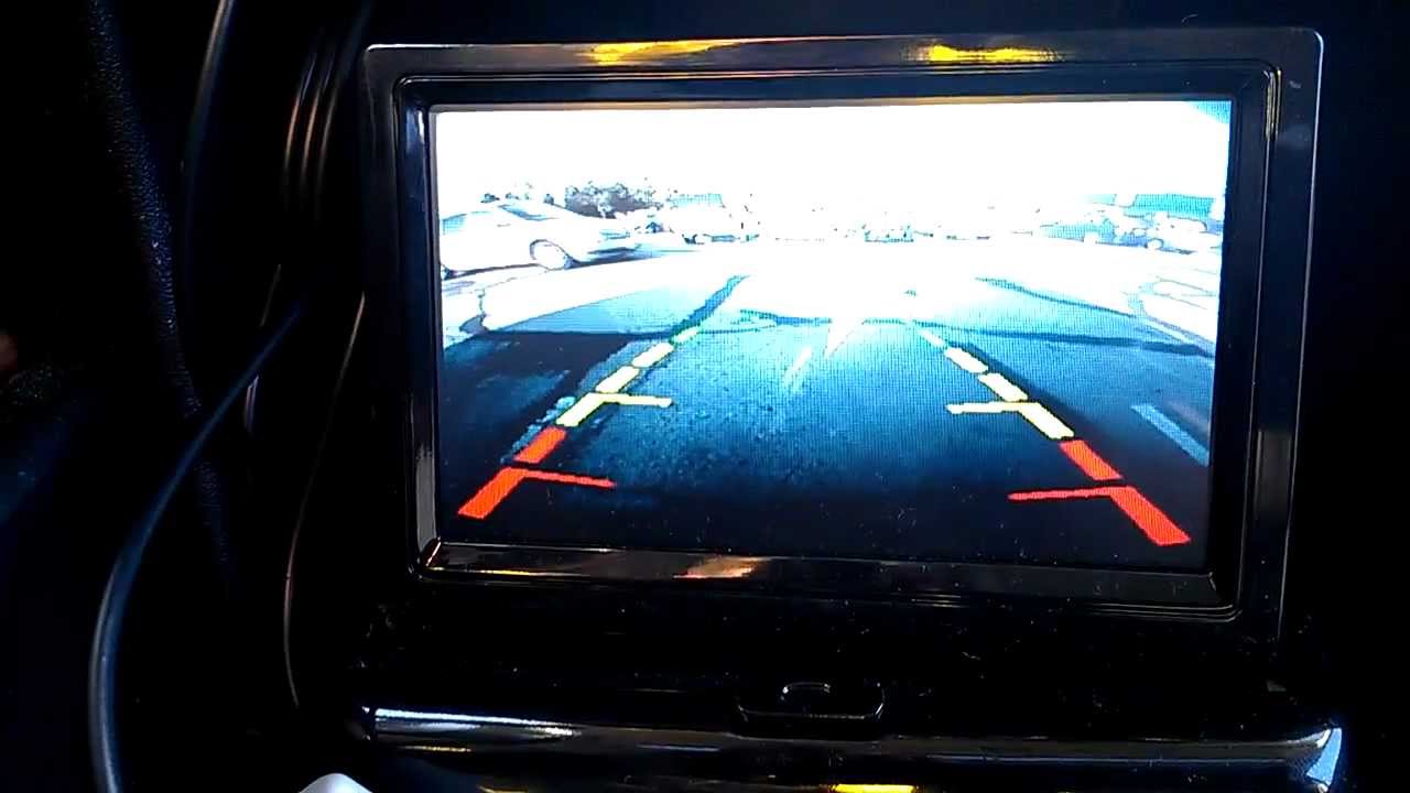 Sony CCD rear view (backup) camera issue - YouTube