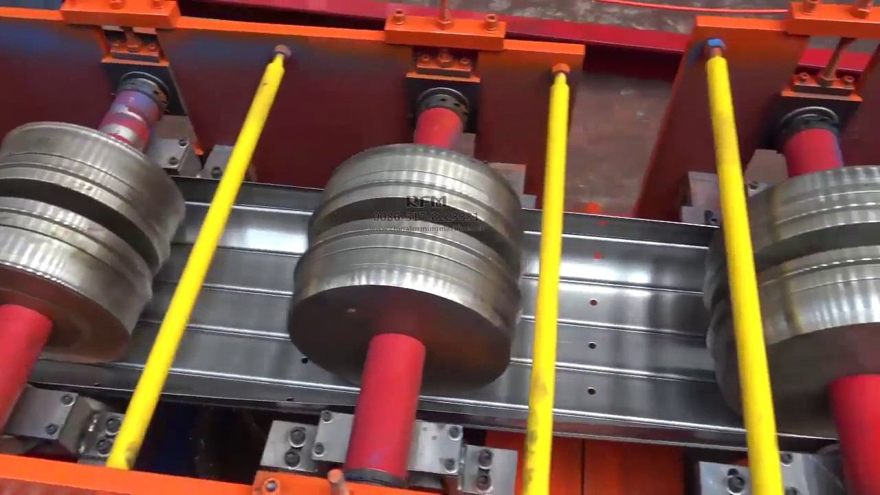 LM Round Pipe Roll Forming Machine For Hex Pipe - YouTube