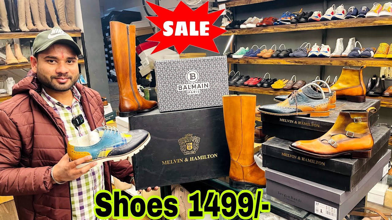Branded Leather Shoes New Year Sale | Cheapest Export Surplus Leather ...