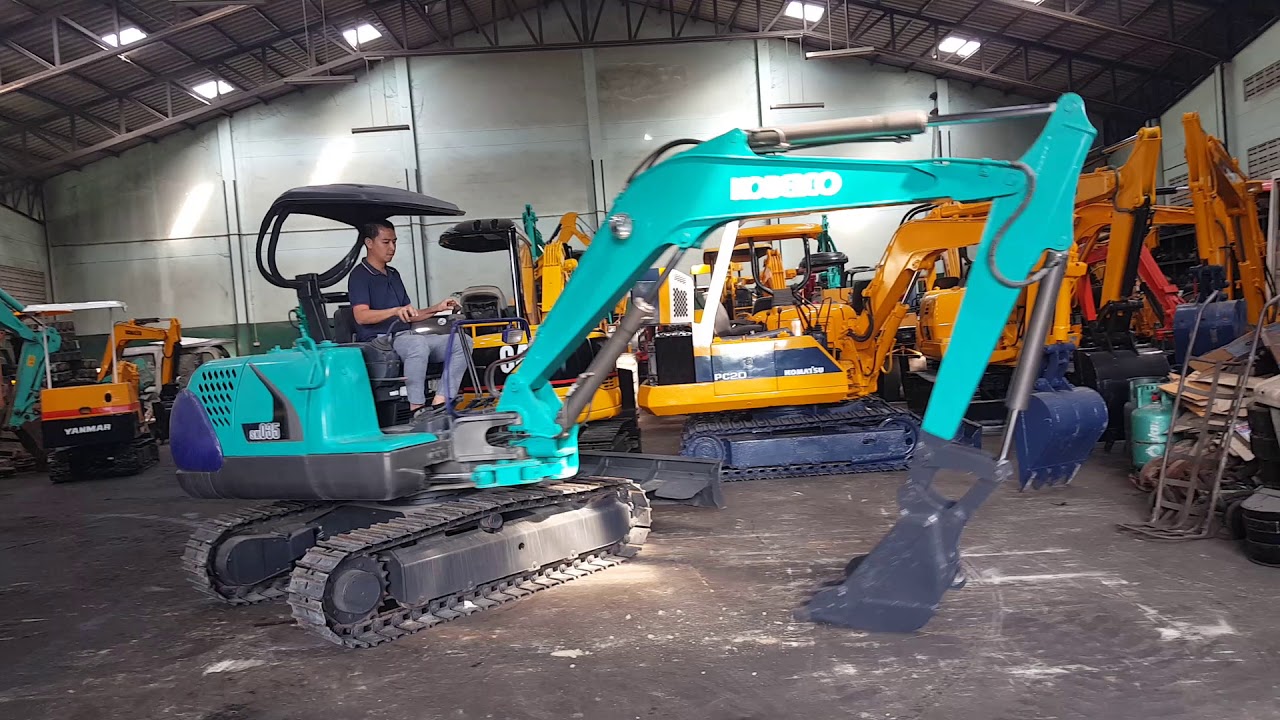 ขาย รถขุด KOBELCO รุ่น SK035 มือสองญี่ปุ่น อุดมยนต์มอเตอร์ 0818753444 - YouTube