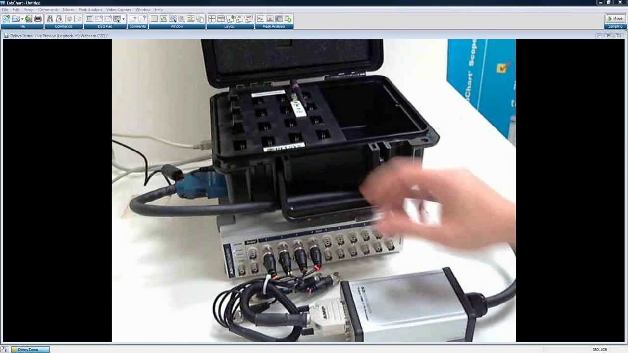 LabChart Mastery 教學課程 Delsys無線肌電圖系統 Using the Delsys trigno wireless ...