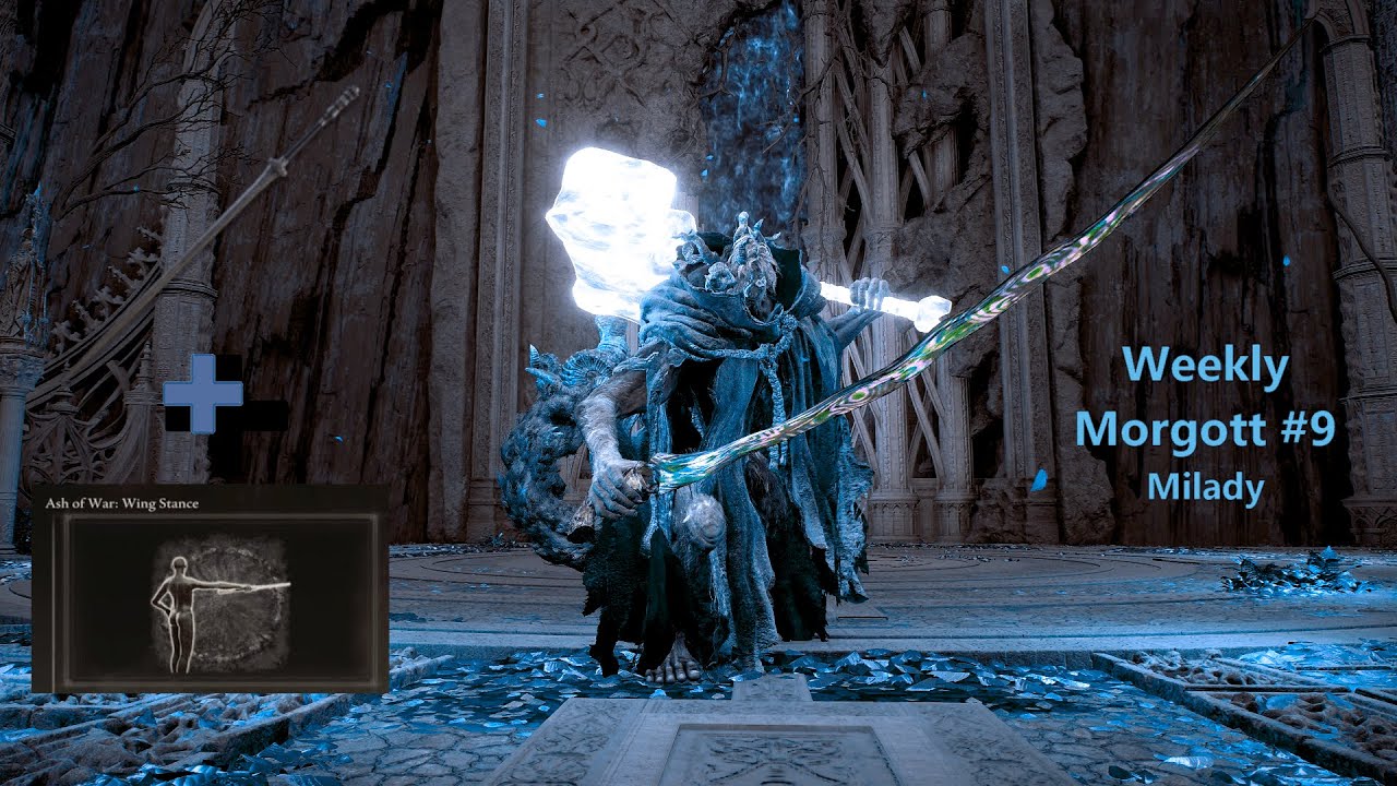 Morgott Every Week With A +0 Weapon (Week 9 Cinematic Milady Winged ...