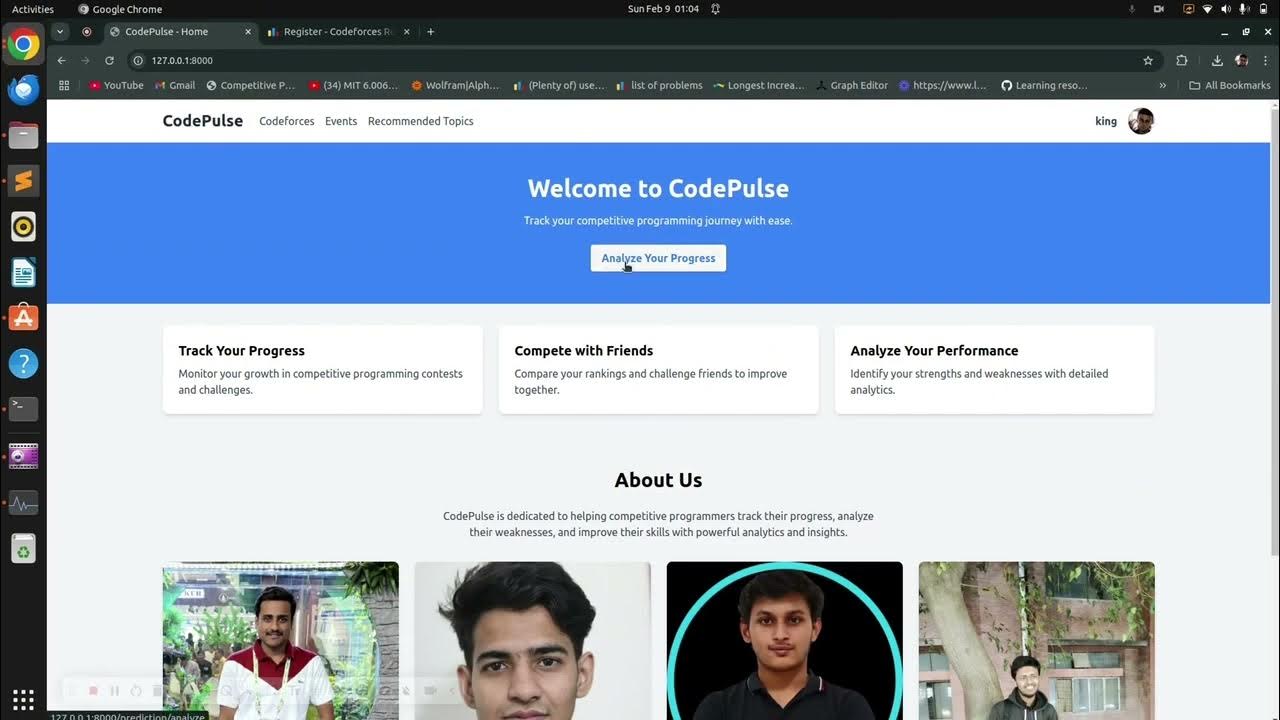 CodePulse | Analyse,compete,Analyse until you win!! - YouTube