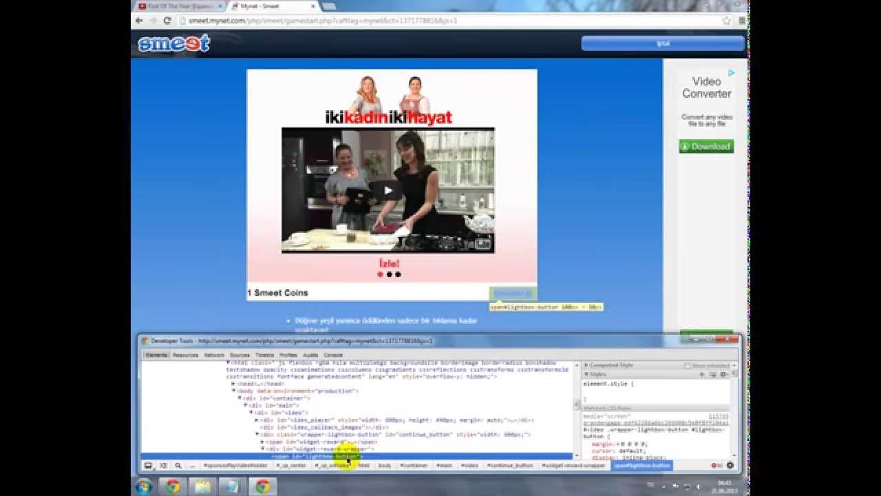 Mynet Smeet Coins Hack New 04,04,2014 - YouTube