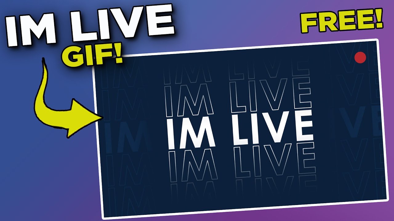 FREE Custom Gif Announcements! - YouTube