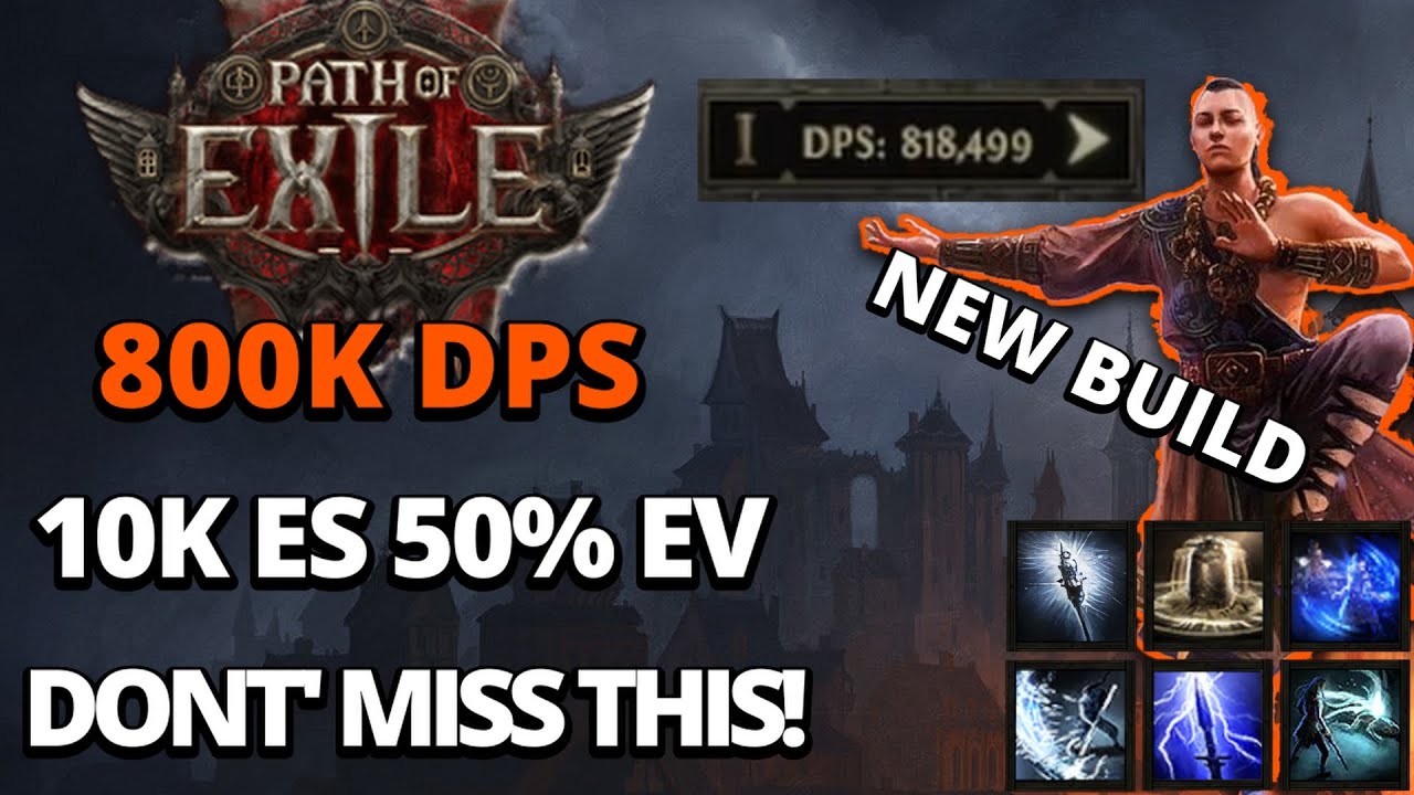POE2 - NEW MONK BUILD DESTROYS ENDGAME - 800K DPS - T15+ - GUIDE ...